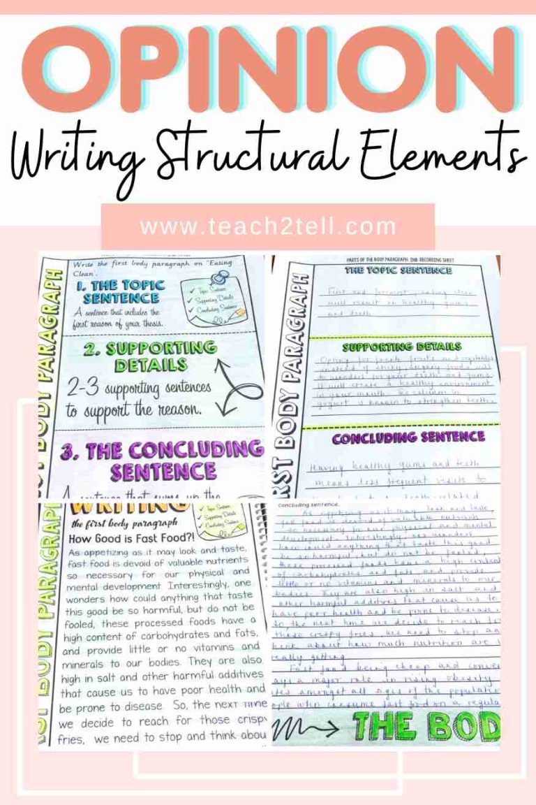 How to teach Opinion Writing to 3rd, 4th and 5th Graders Effectively
