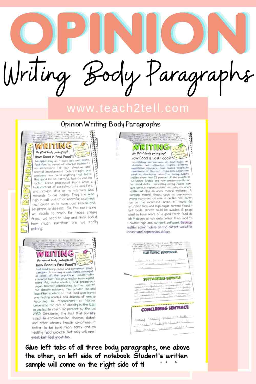 How to teach Opinion Writing to 3rd, 4th and 5th Graders Effectively