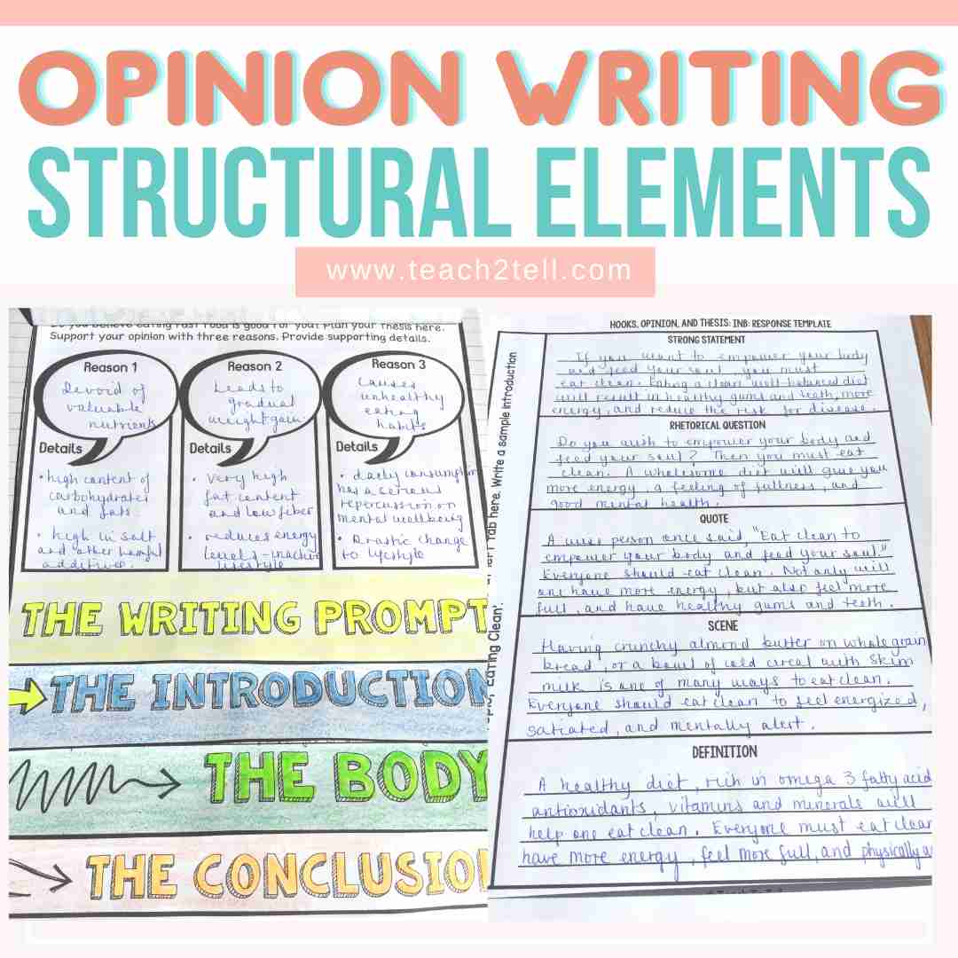 opinion writing - Printables and Digital Teaching Resources by Teach2Tell