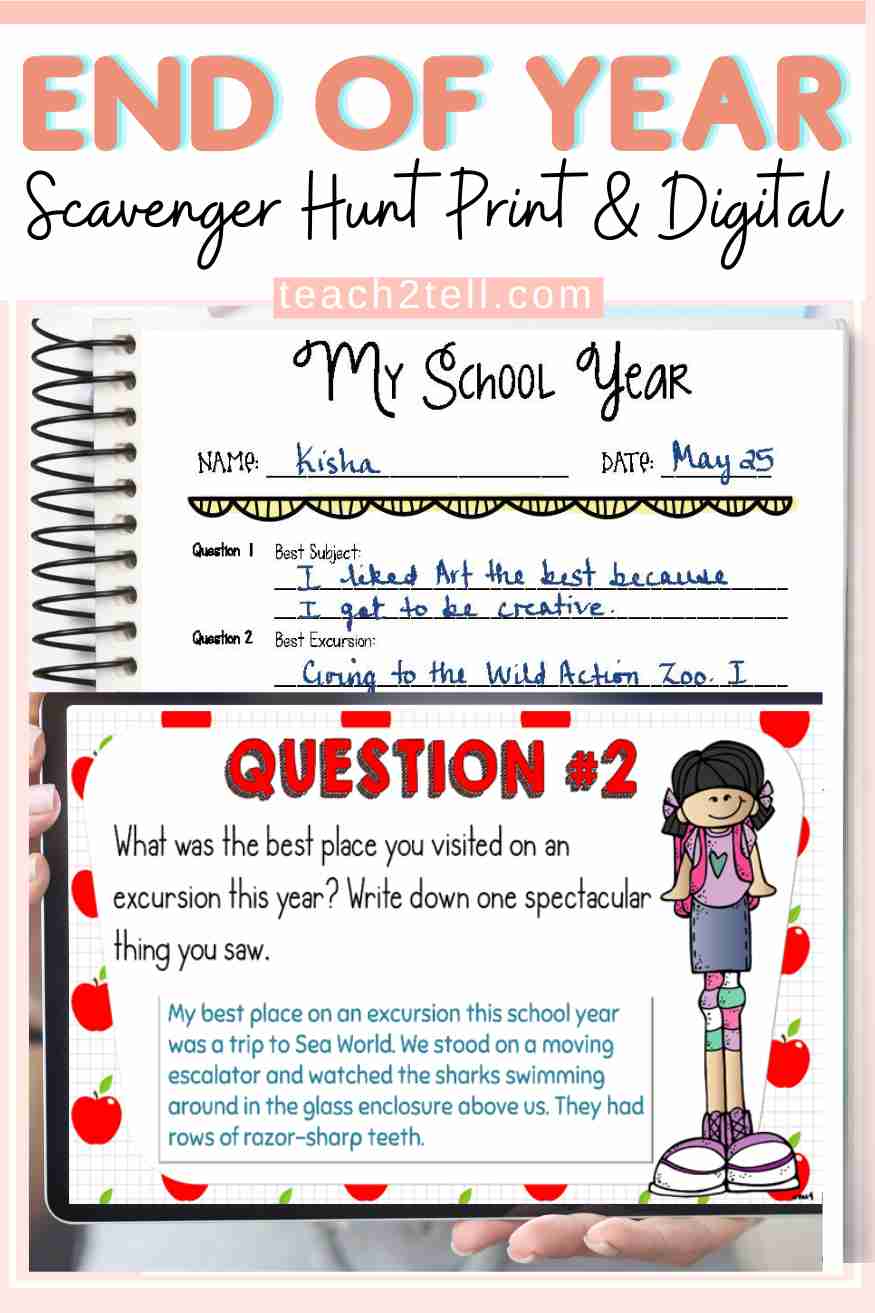 20 End of Year Writing Prompts For Reflection - Classroom Freebies