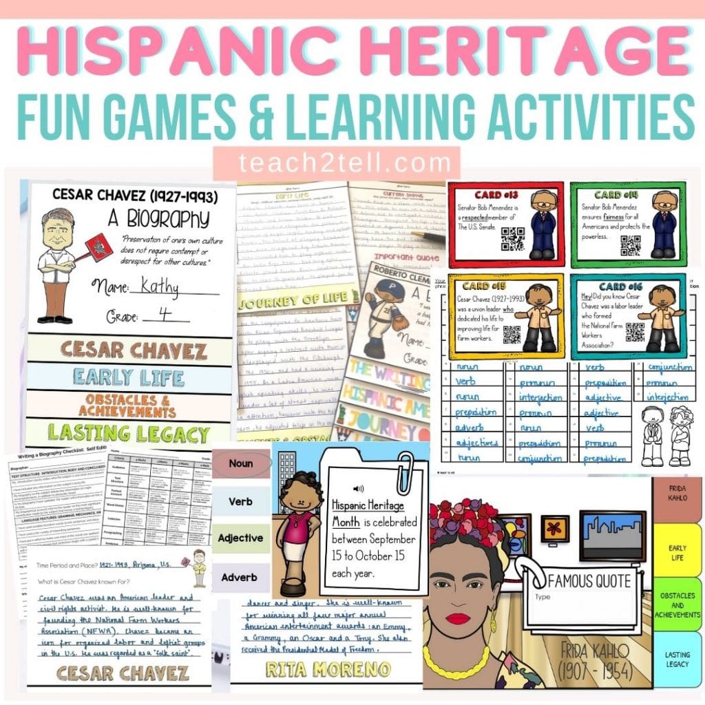 Biography - Printables and Digital Teaching Resources by Teach2Tell