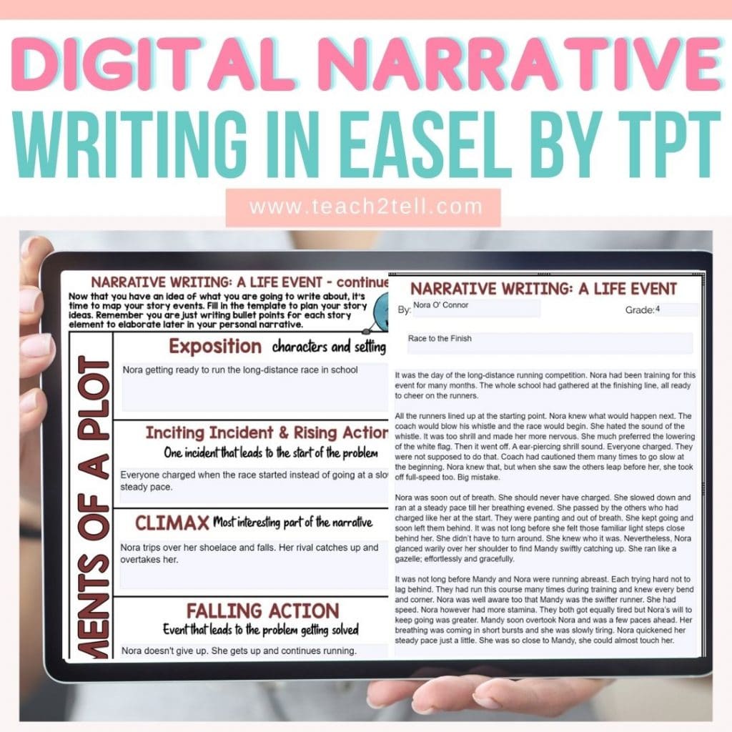 Narrative Writing - Printables and Digital Teaching Resources by Teach2Tell