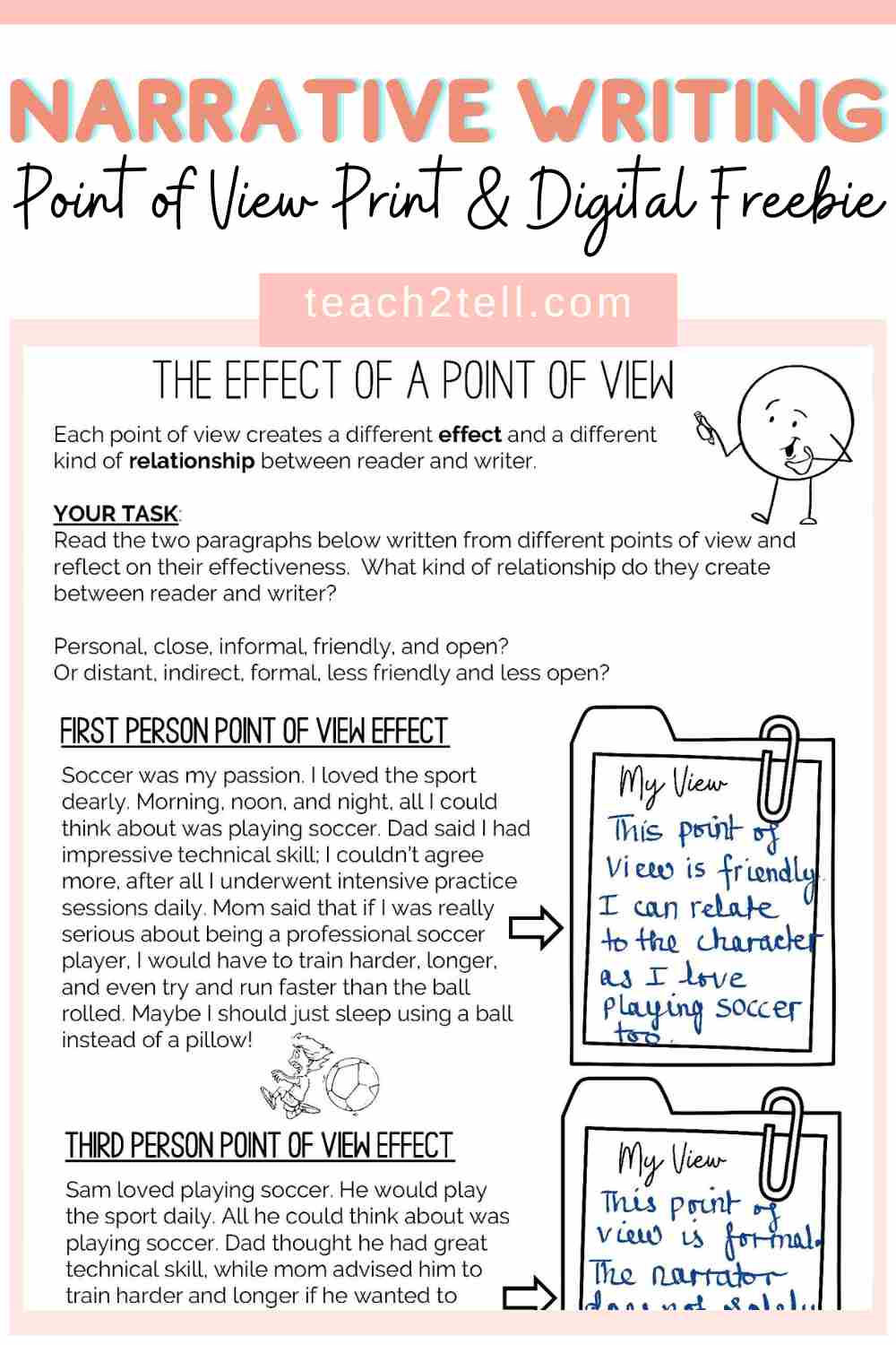 Narrative Point of View 1st, 2nd and 3rd Person: Proven Techniques That ...