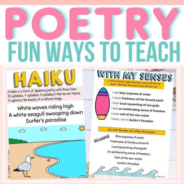 National Poetry Month - Printables and Digital Teaching Resources by ...