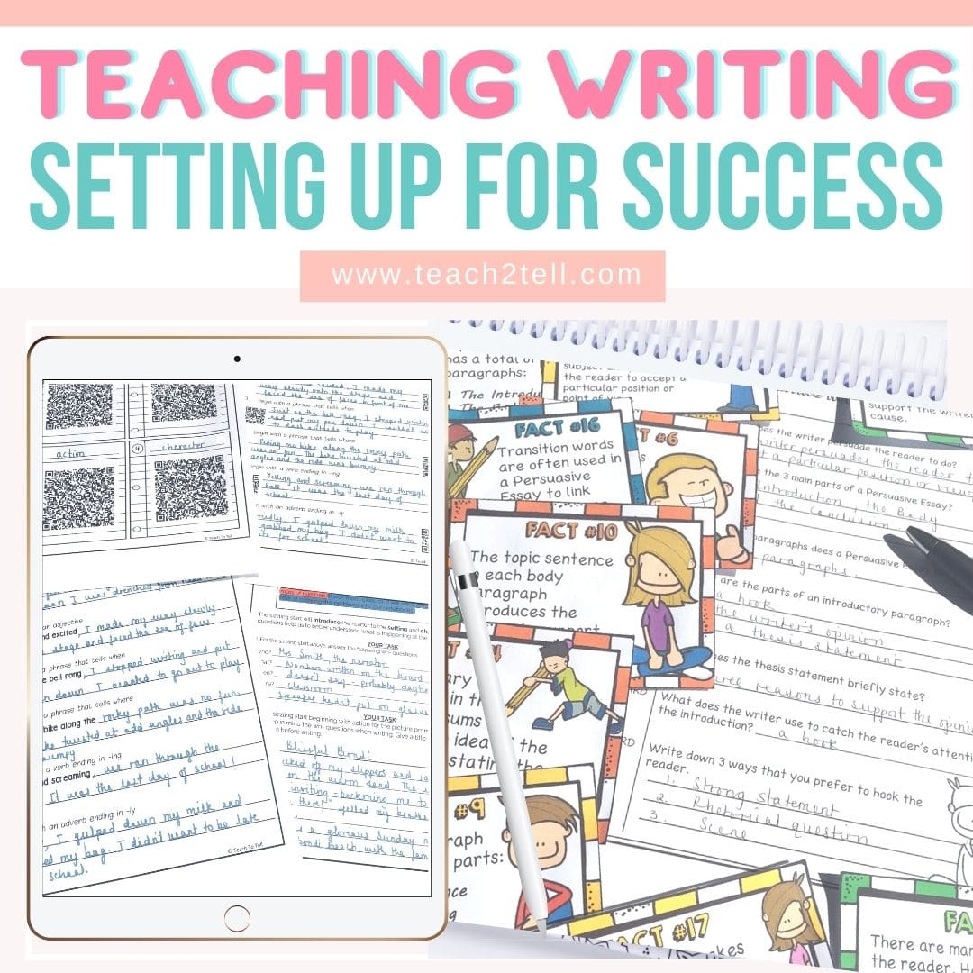 Writing - Printables and Digital Teaching Resources by Teach2Tell