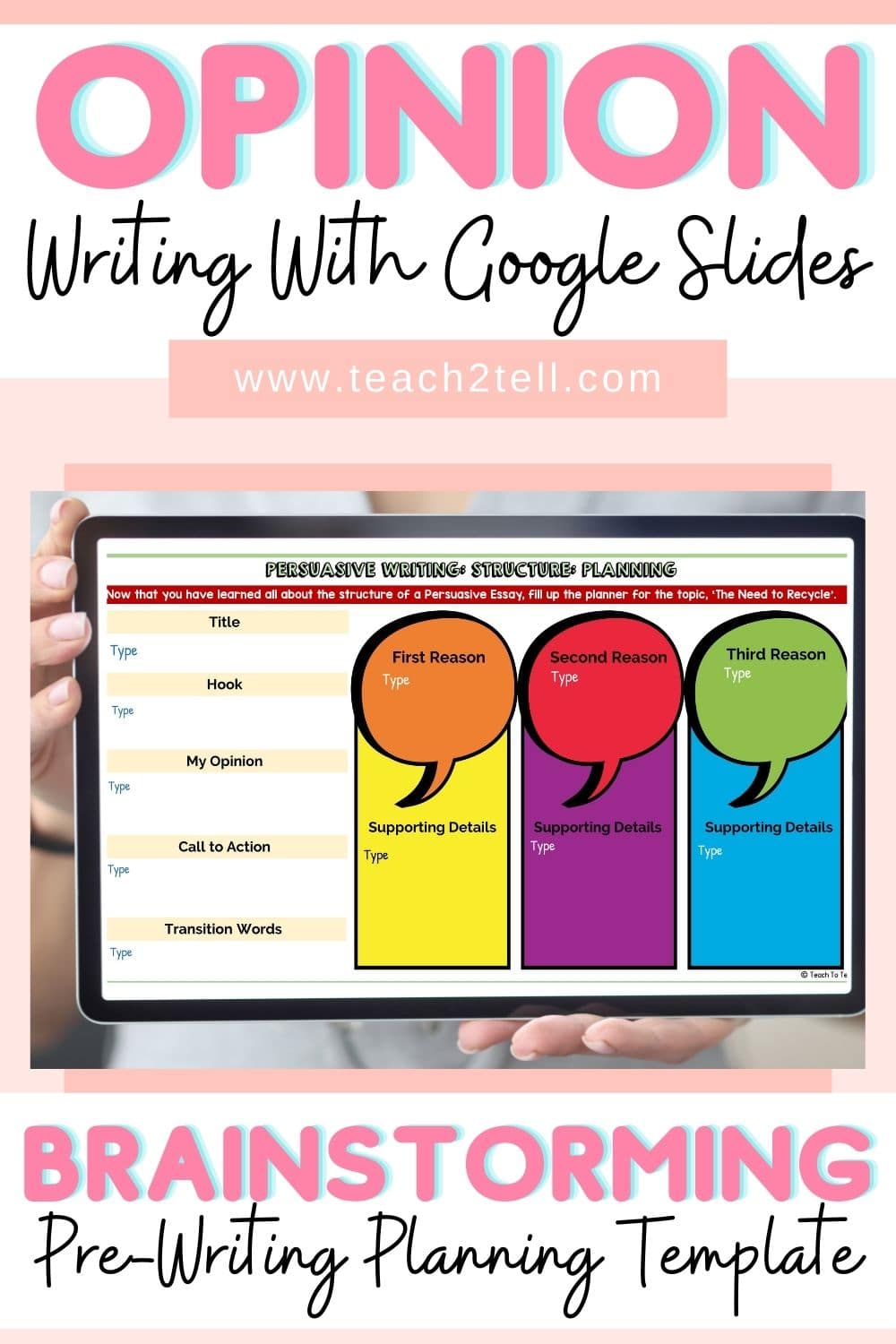 One Digital Fun Way To Teach Opinion Writing