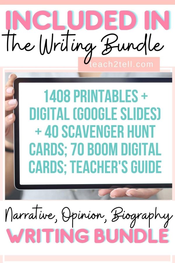 Digital Narrative Writing Easy With Easel By TpT