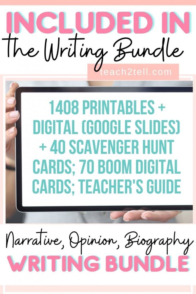 Digital Narrative Writing Easy With Easel By TpT