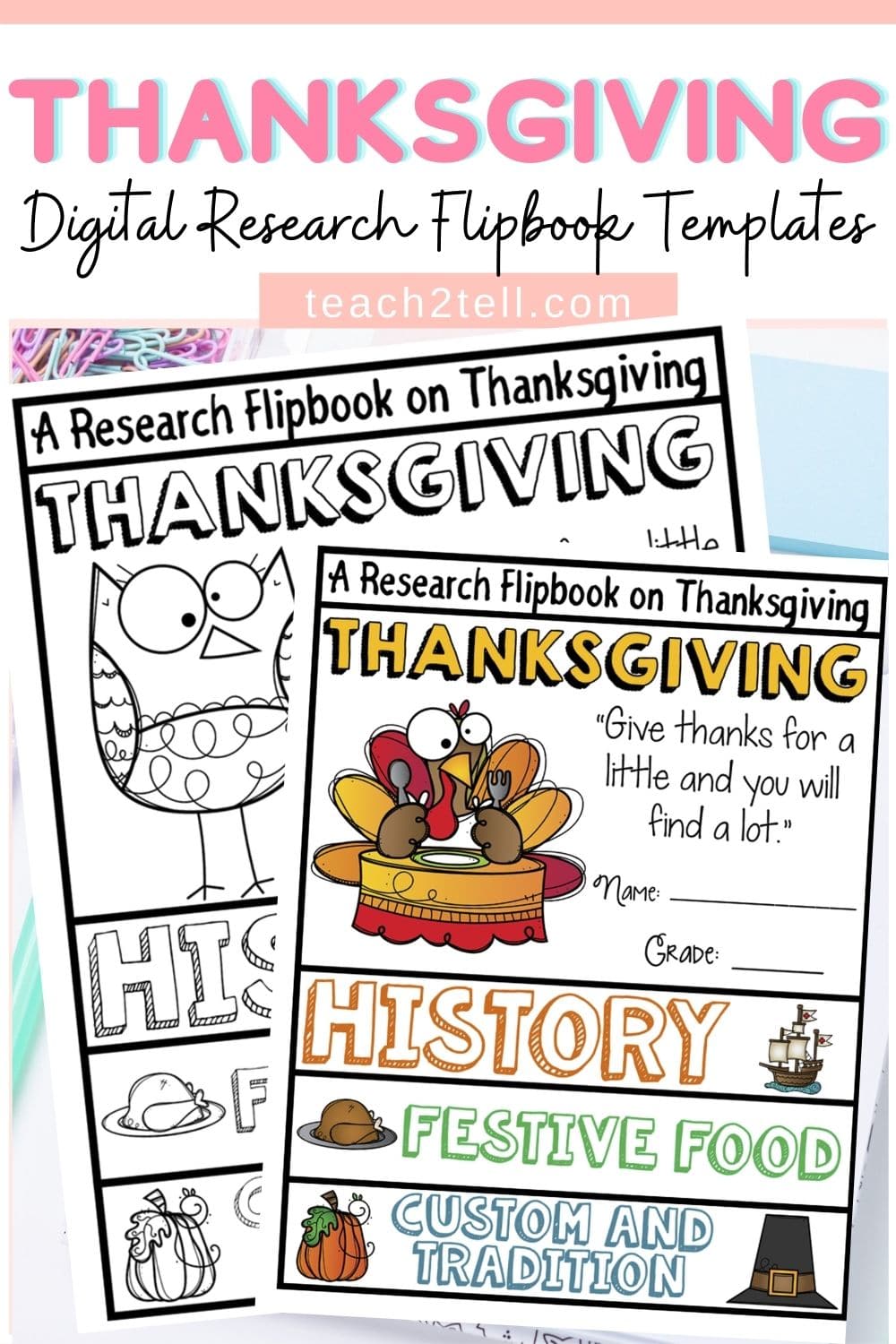 Thanksgiving Fun Activities and Games For Kids