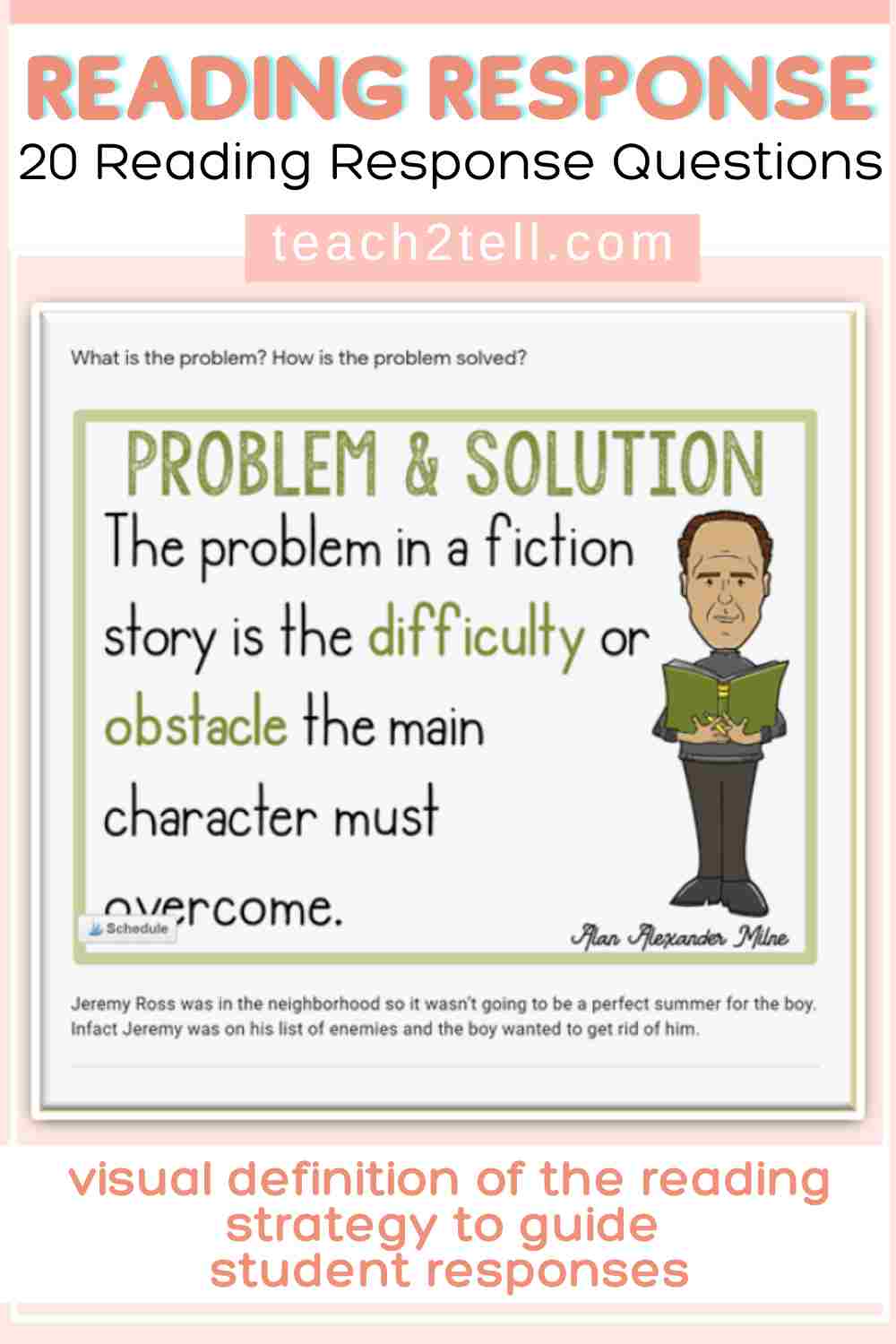 Reading Response Activities: 20 Engaging Questions in Google Forms