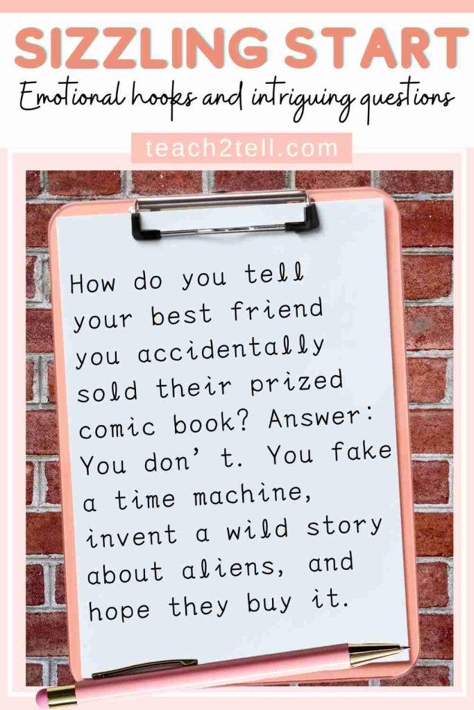 Sizzling Starts Narrative Examples: 15 Strong Leads