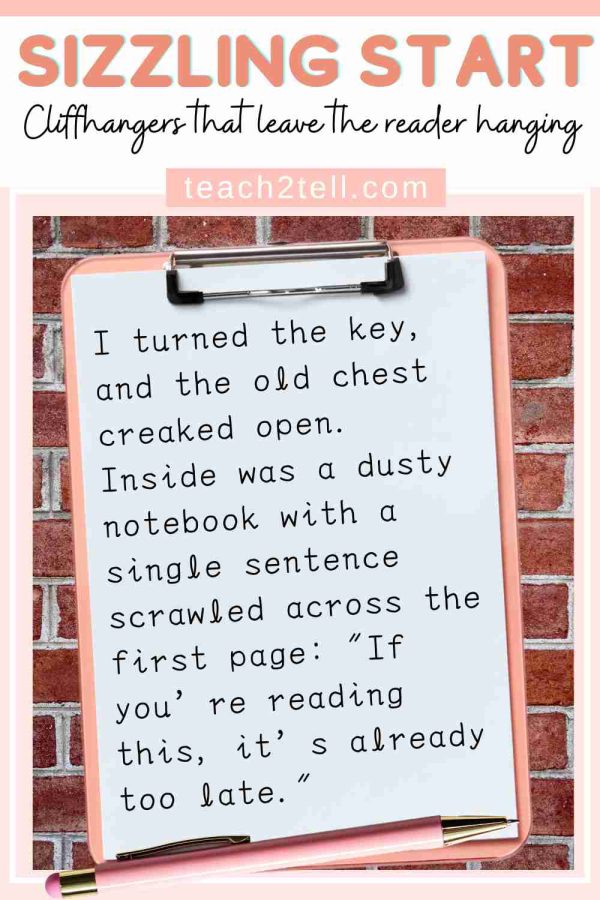 Sizzling Starts Narrative Examples: 15 Strong Leads