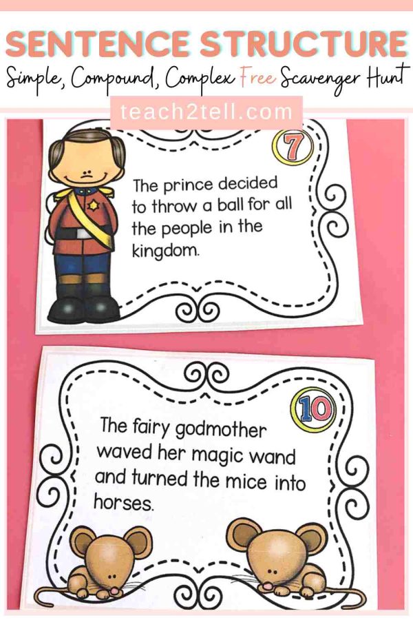 Simple Compound and Complex Sentences Examples