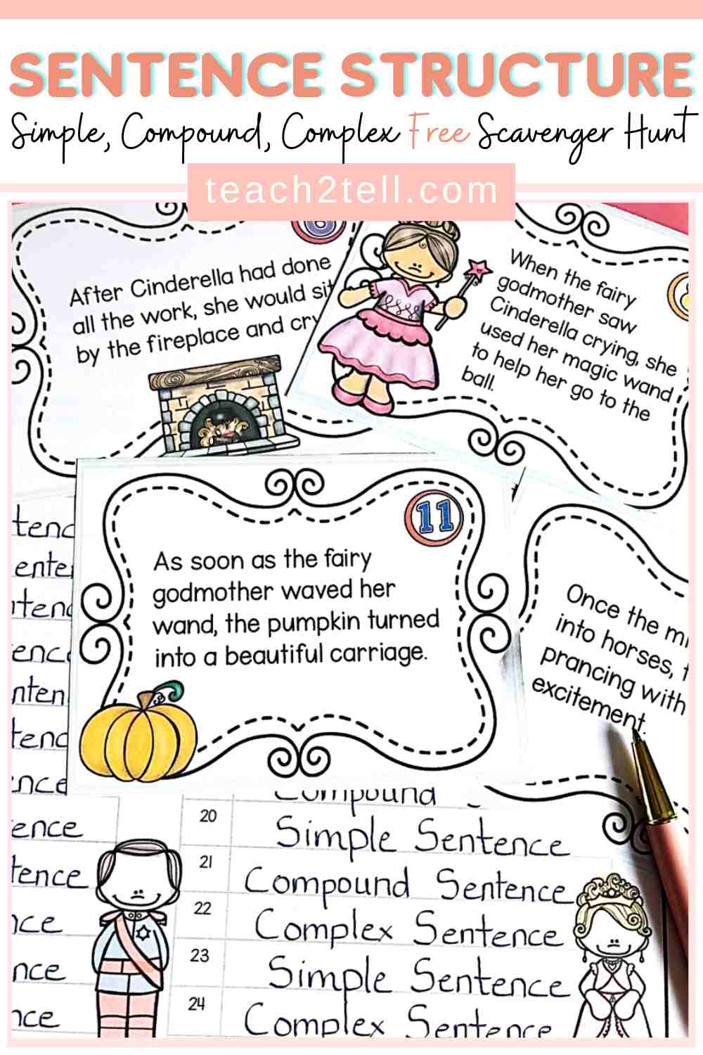 Simple Compound and Complex Sentences Examples