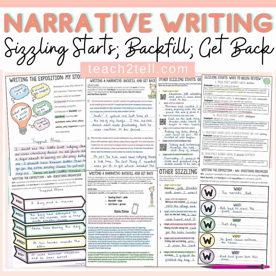 Sizzling Starts Leads Narrative Writing