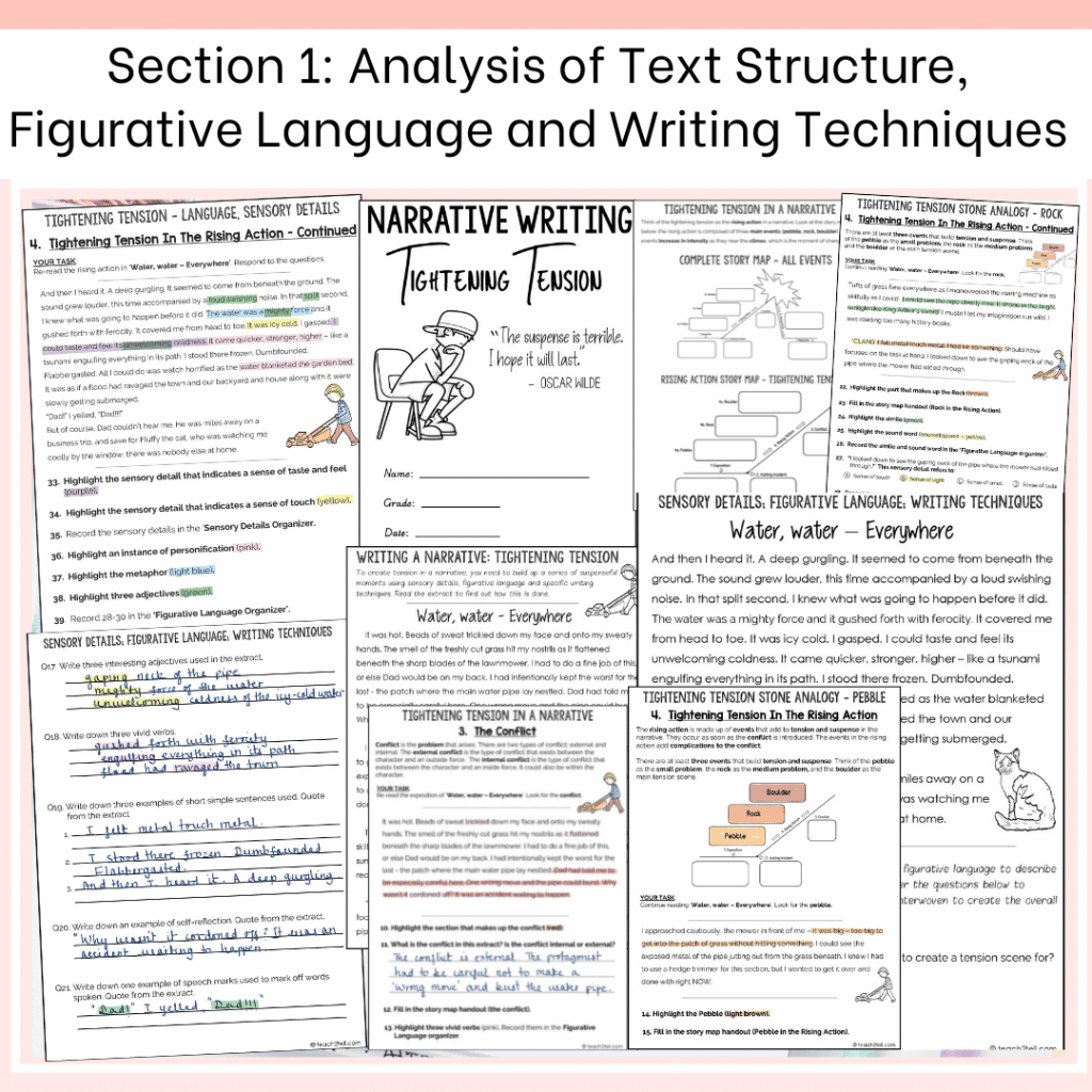 Tightening Tension Plot Element Narrative Writing