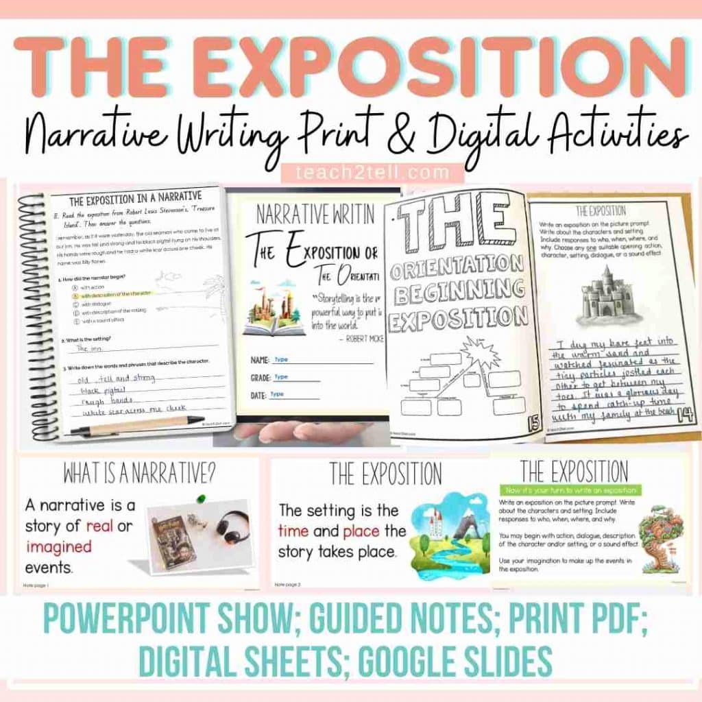 Tightening Tension Narrative Writing Activities