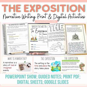 Writing the Narrative Exposition or Narrative Orientation