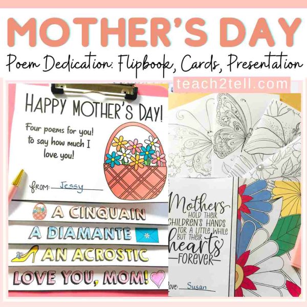 Fun Mothers Day Poetry Writing Activities Mothers Day Cards