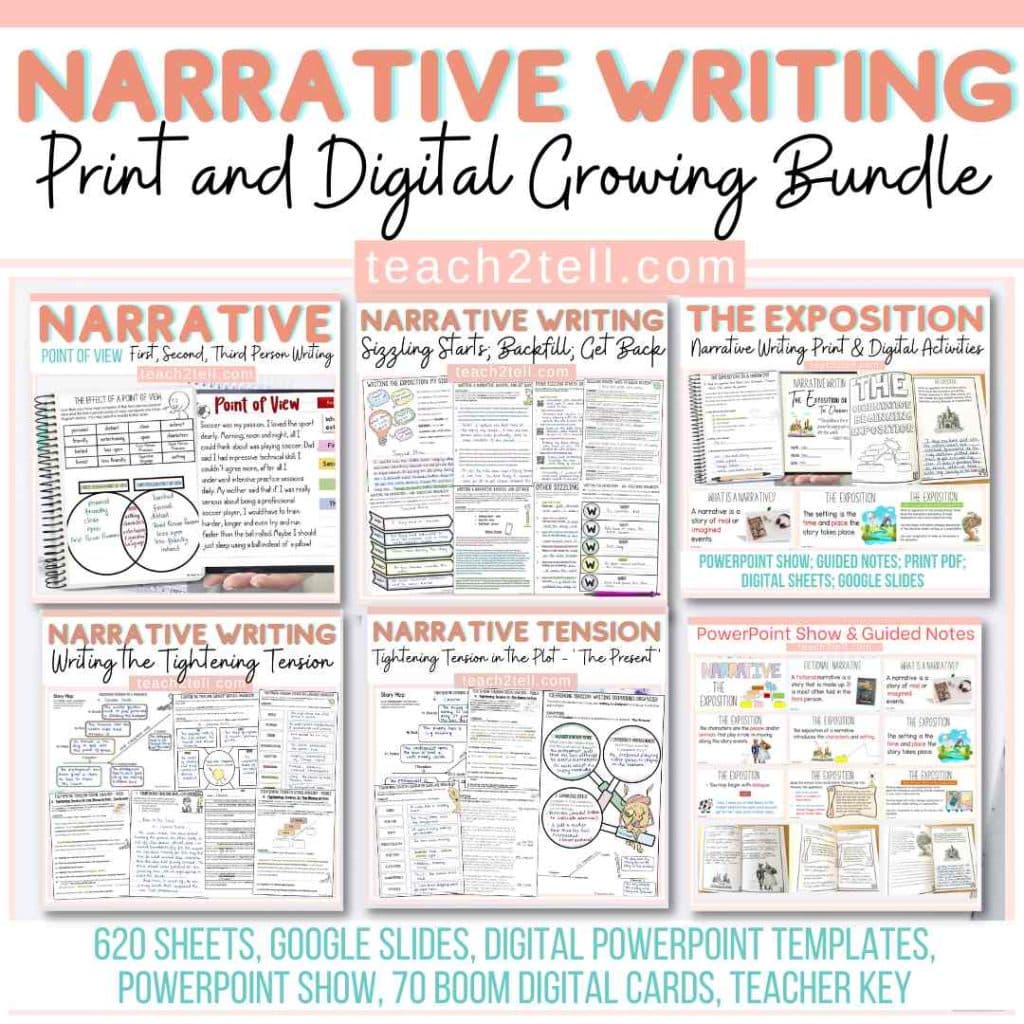 Narrative Writing Ultimate Bundle Print & Digital Resources