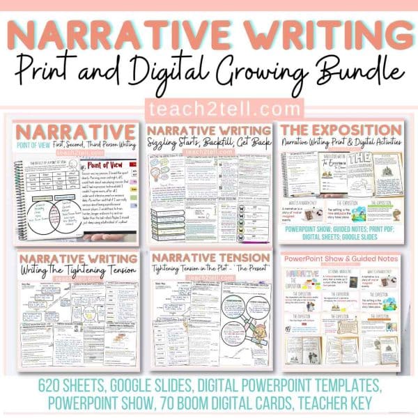 Narrative Writing Ultimate Bundle Print & Digital Resources