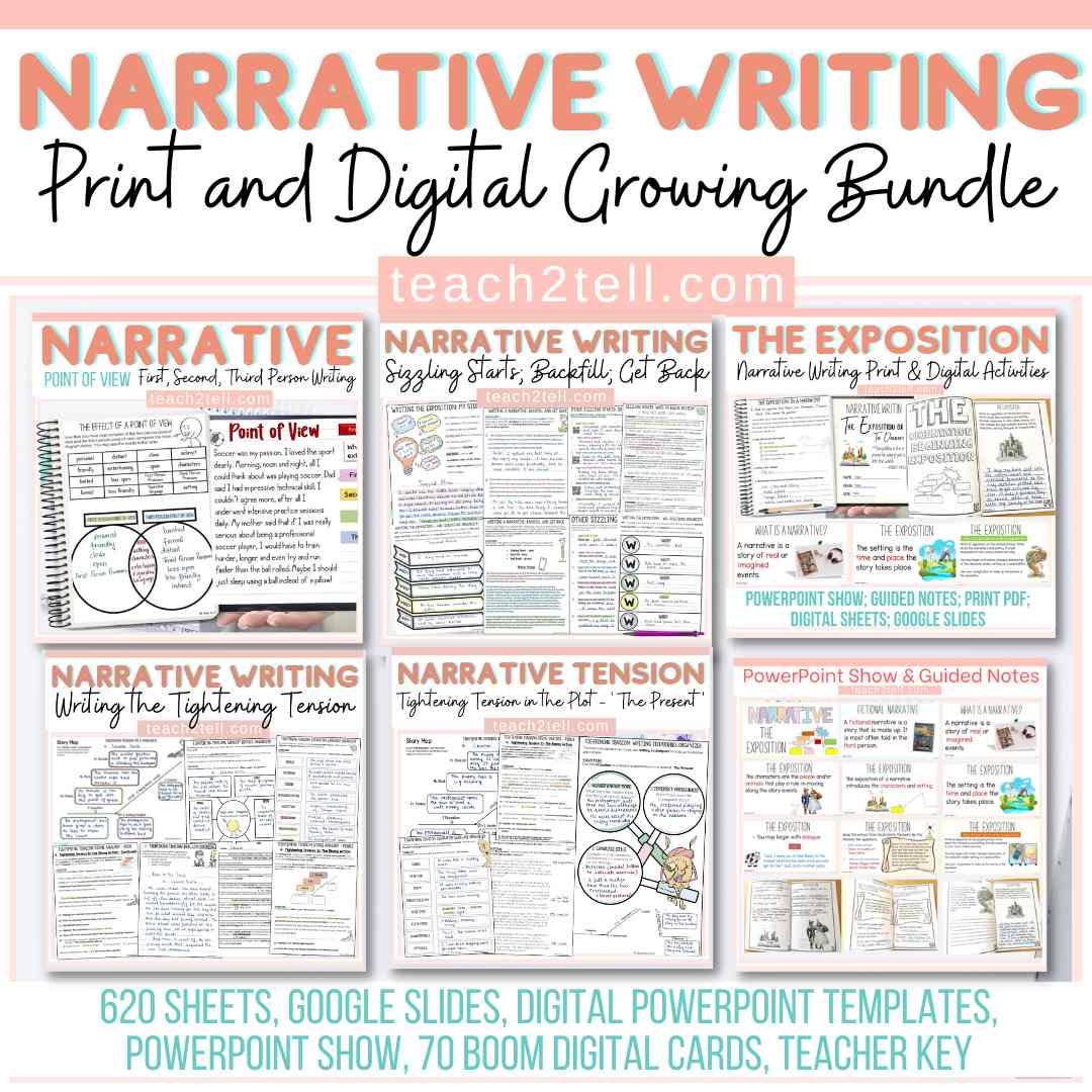 Writing the Narrative Exposition or Narrative Orientation