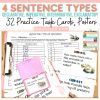 Four Types of Sentences Task Cards