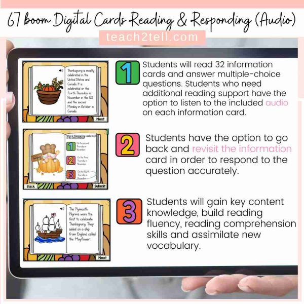 Thanksgiving Reading Comprehension Fun Thanksgiving Activities For Students