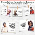 Women's History Month Bulletin Board Inspirational Posters