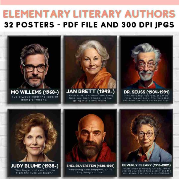 Famous Author Quotes: Inspiring Literary Quote Wall Art