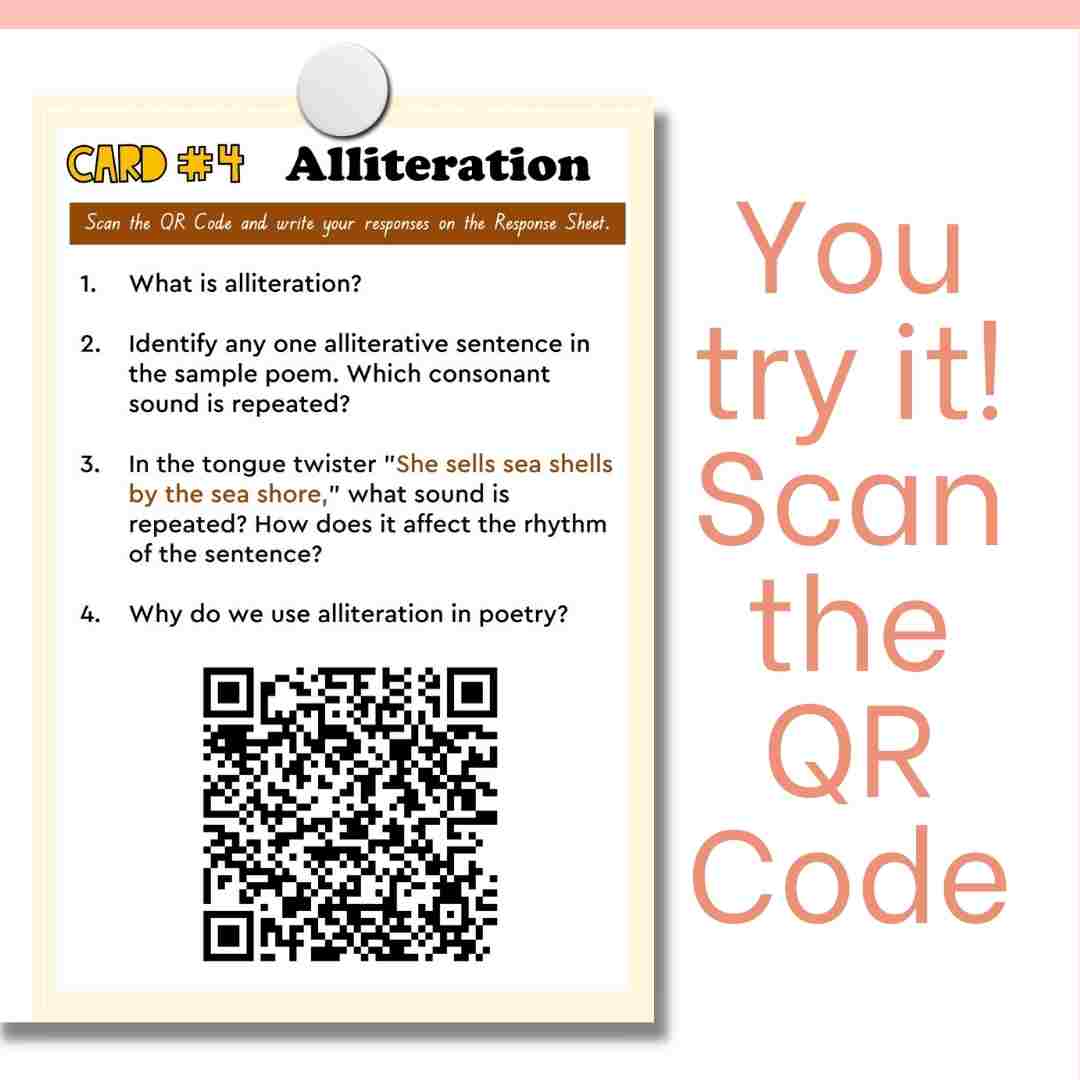 Essential Elements of Poetry Poetic Devices Poetry Month