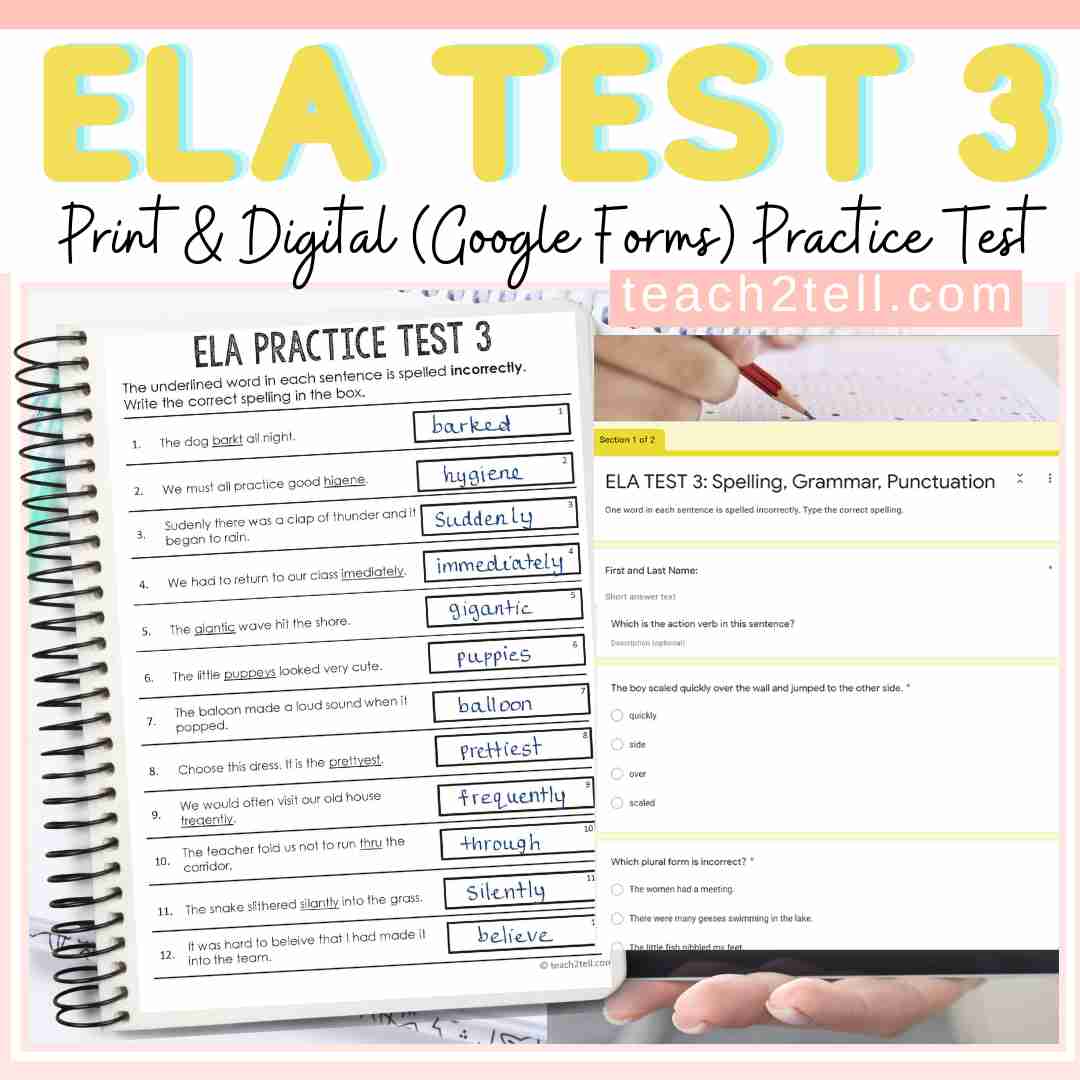 Printables and Digital Teaching Resources -Teach2Tell