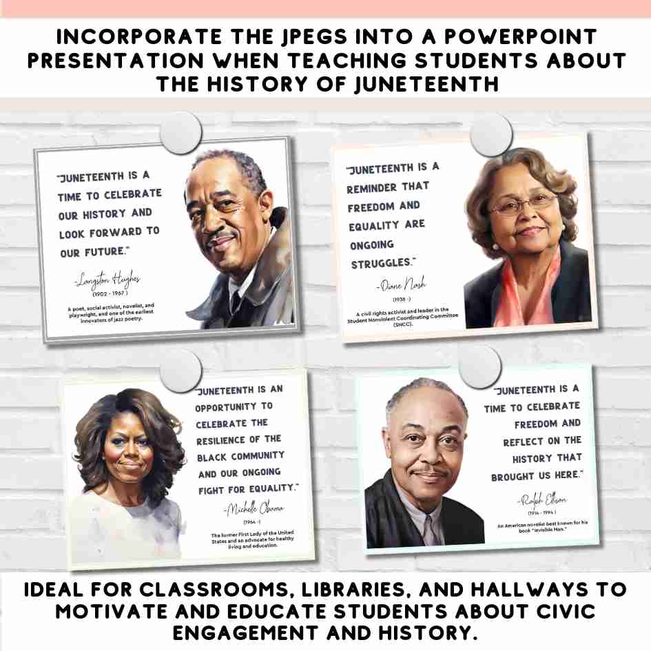 Inspiring Juneteenth Quotes For Activities & Bulletin Board Ideas