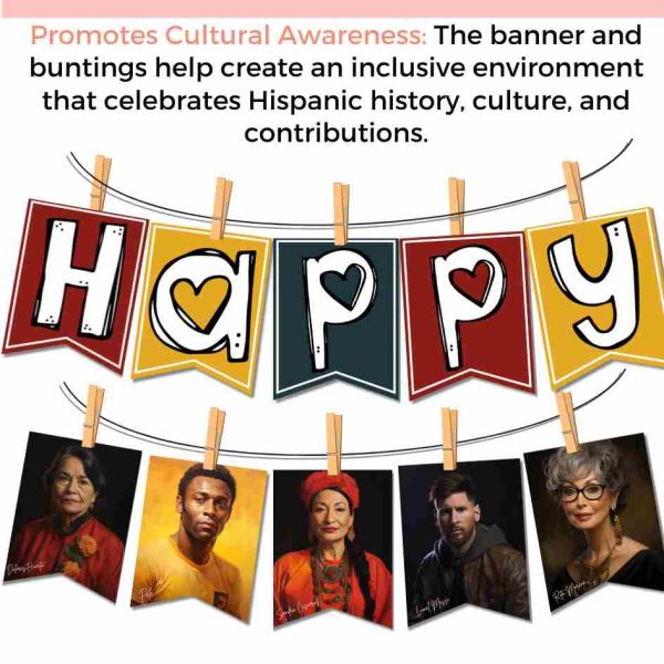 Hispanic Heritage Month Banner Printable Free