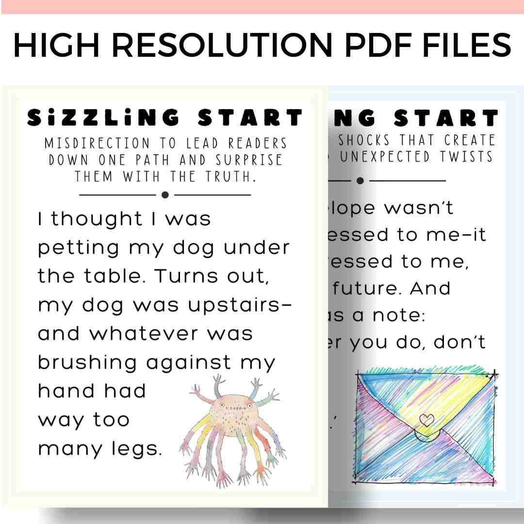 Strong Leads For Narrative Writing Sizzling Starts Free