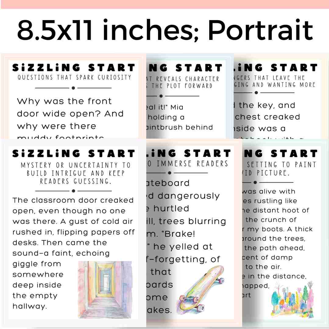 Strong Leads For Narrative Writing Sizzling Starts Free