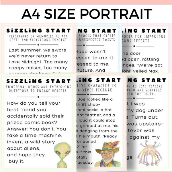 Strong Leads For Narrative Writing Sizzling Starts Free