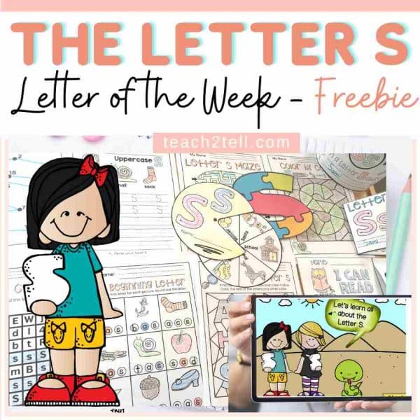 Free Letter S Worksheets and Crafts | Uppercase and Lowercase Letter S ...