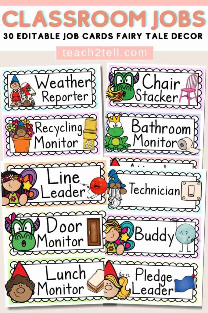 Fairytale Decor Ideas for Classroom + Growth Mindset Posters for ...