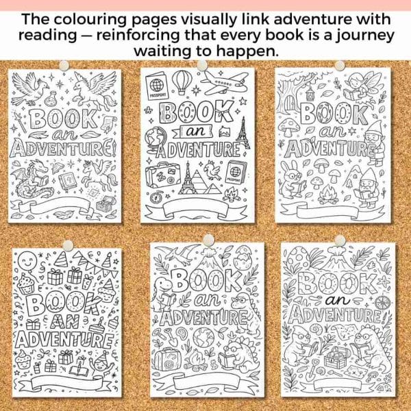 CBCA Book Week 2025 – Book an Adventure Poster Pack