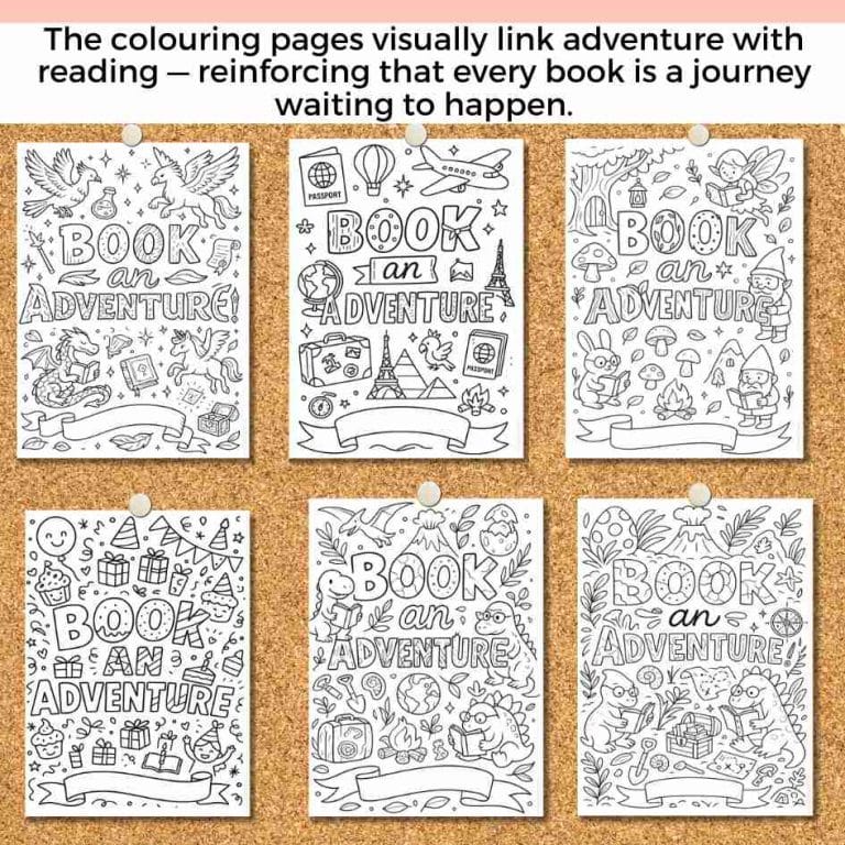 CBCA Book Week 2025 – Book an Adventure Poster Pack