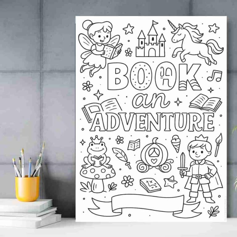 CBCA 2025 Book Week Colouring Pages