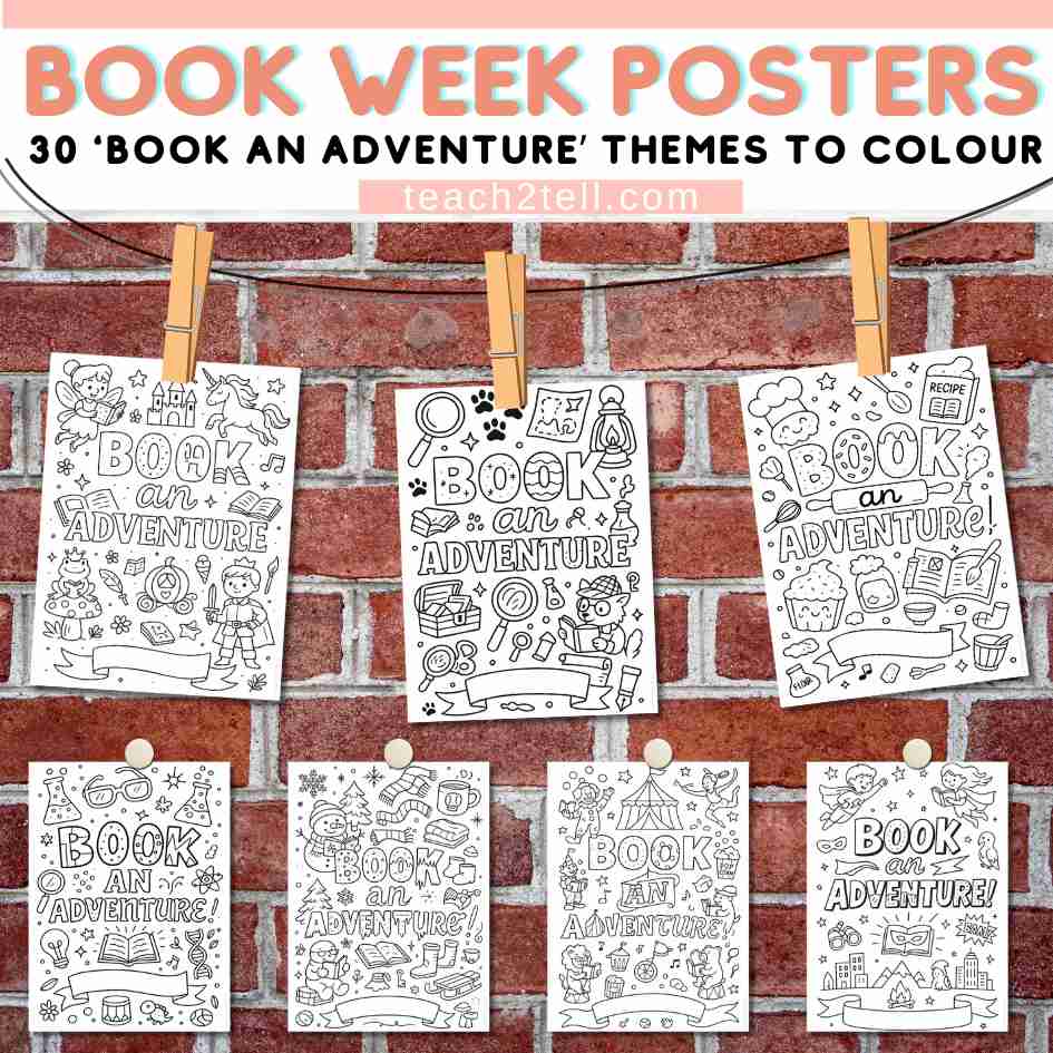 CBCA Book Week 2025 – Book an Adventure Poster Pack