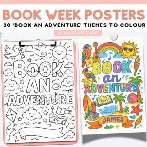 CBCA 2025 Book Week Colouring Pages