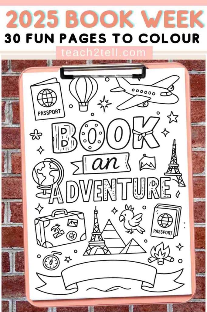 CBCA Book Week 2025 – Book an Adventure Poster Pack