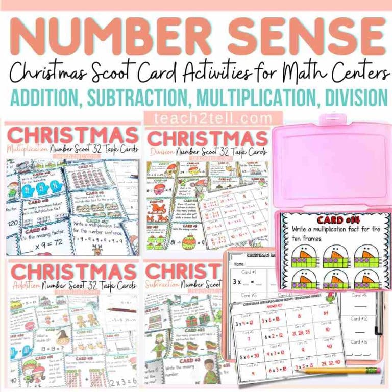 number sense - Printables and Digital Teaching Resources by Teach2Tell